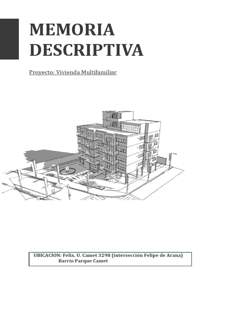 Memoria Edificio | PDF