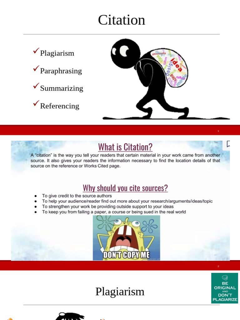 Citation Lesson 2 | PDF