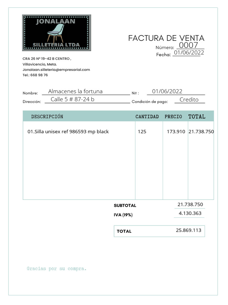 Negro y Blanco simple Factura Hoja Membretada_20240911_132458_0000 | PDF