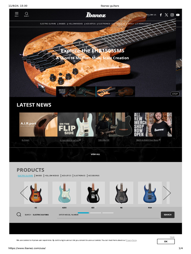 Ibanez guitars | PDF