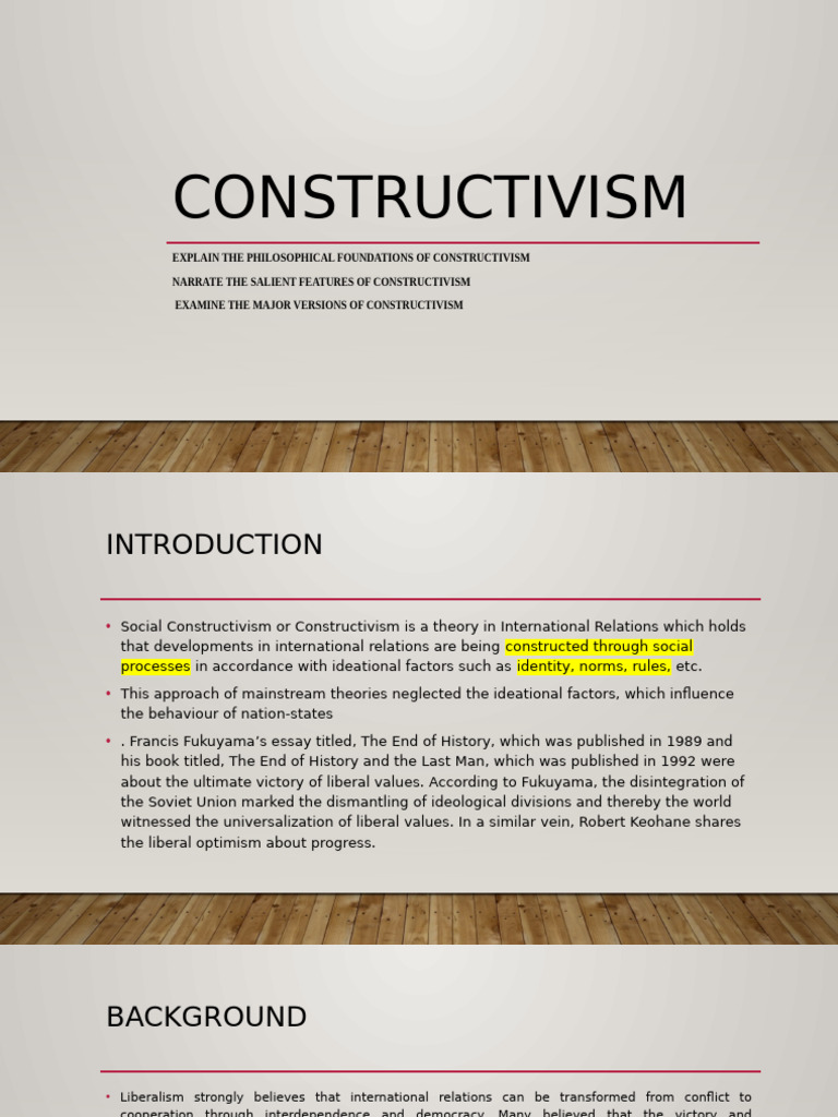 Constructivism | PDF