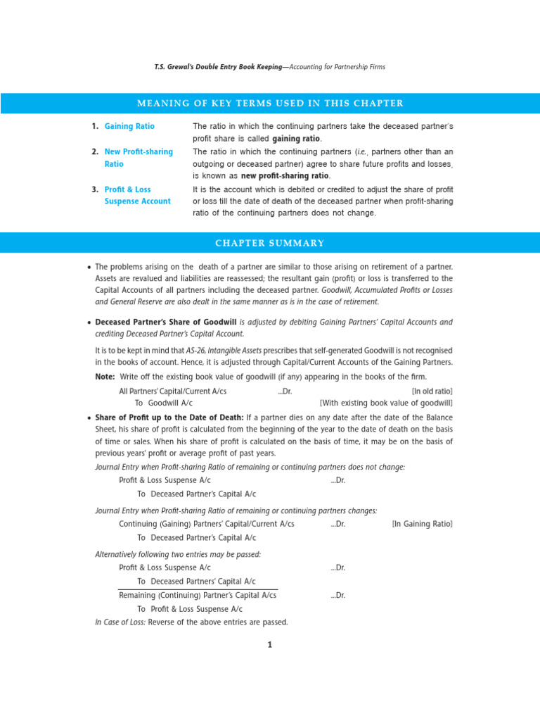 Chapter-6 (Key Terms and Chapter Summary) | PDF