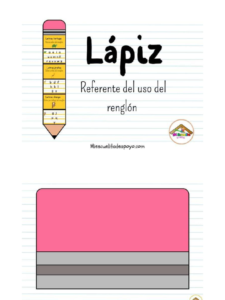 Lápiz Referente Al Uso Del Renglón | PDF