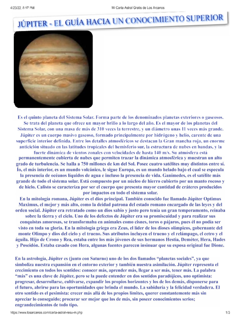 7 Jupiter | PDF