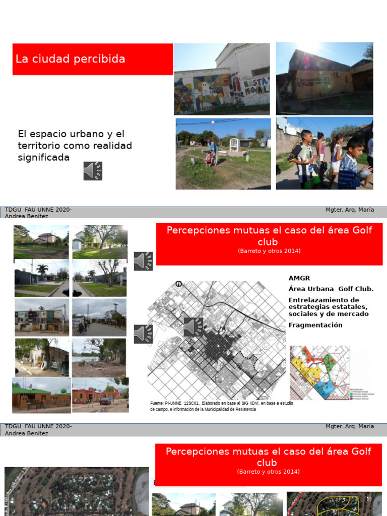 Clase 12 La Ciudad Percibida. El Territorio Como Realidad Significada | PDF