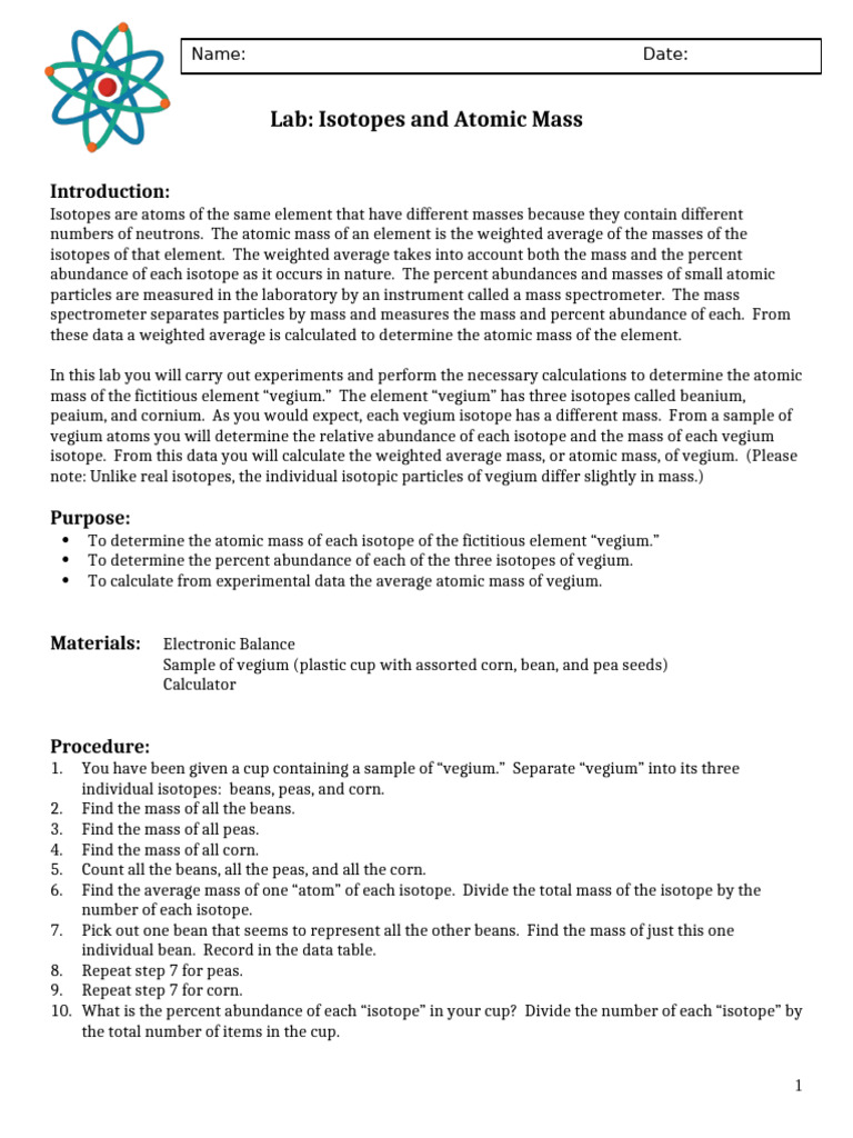 Vegium Lab-1 | PDF