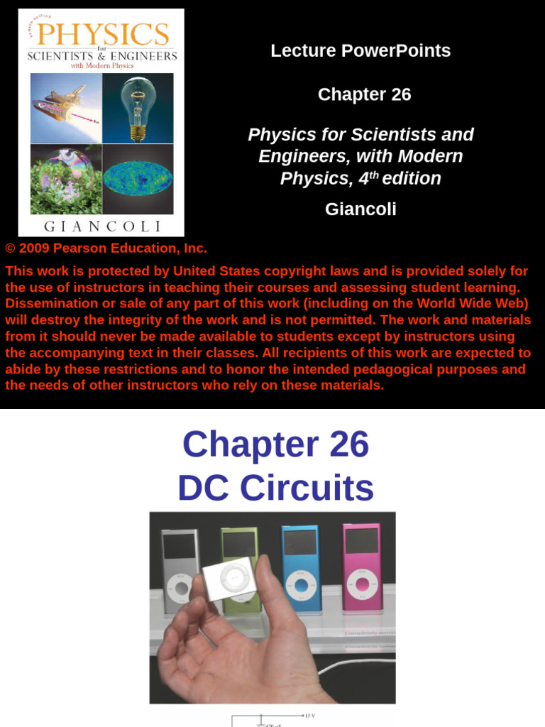 Chapter 26 - Electric Circuits | PDF