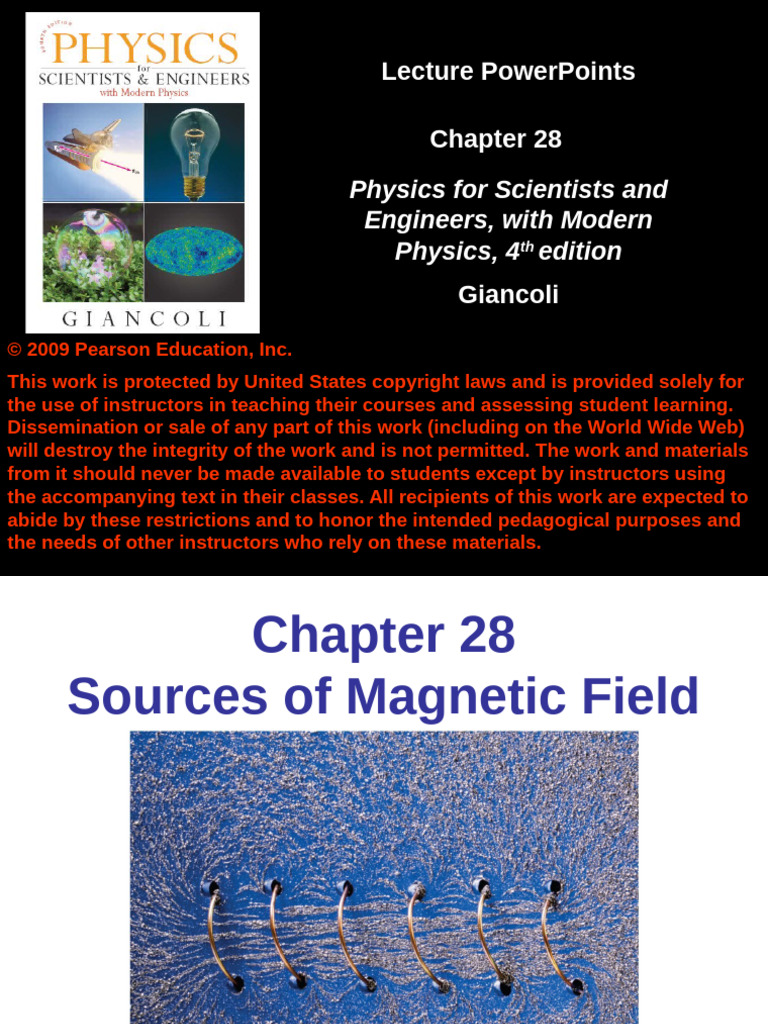 Chapter 28 - Sources of Magnetism | PDF