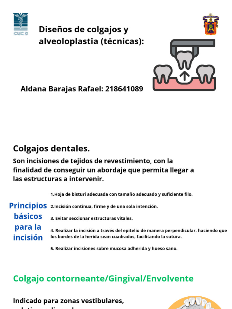 Diseños de Colgajos | PDF