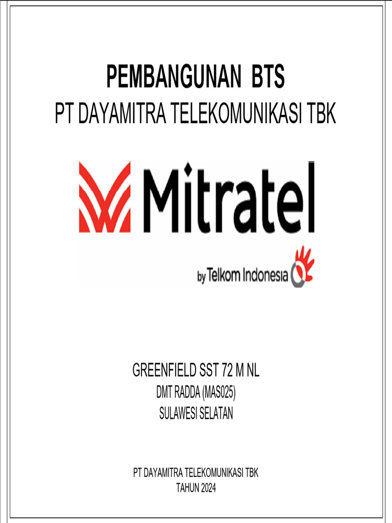 APD - DMT RADDA 72 NL 15x15 - TSEL | PDF