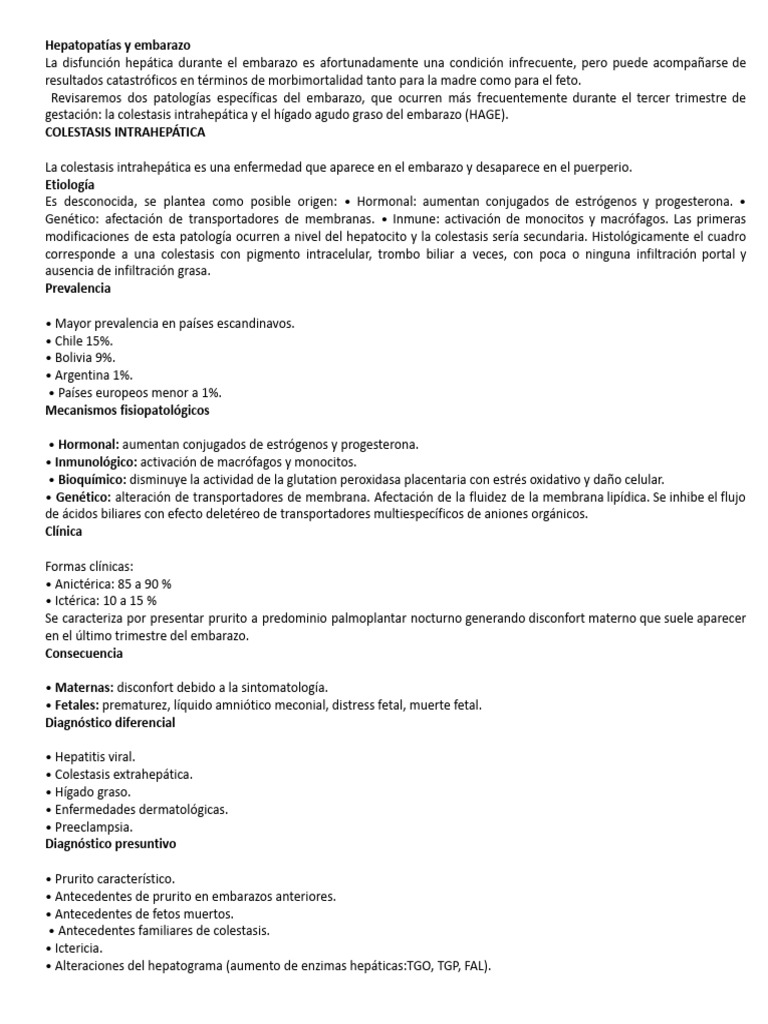 Hepatopat-As y Embarazo | PDF