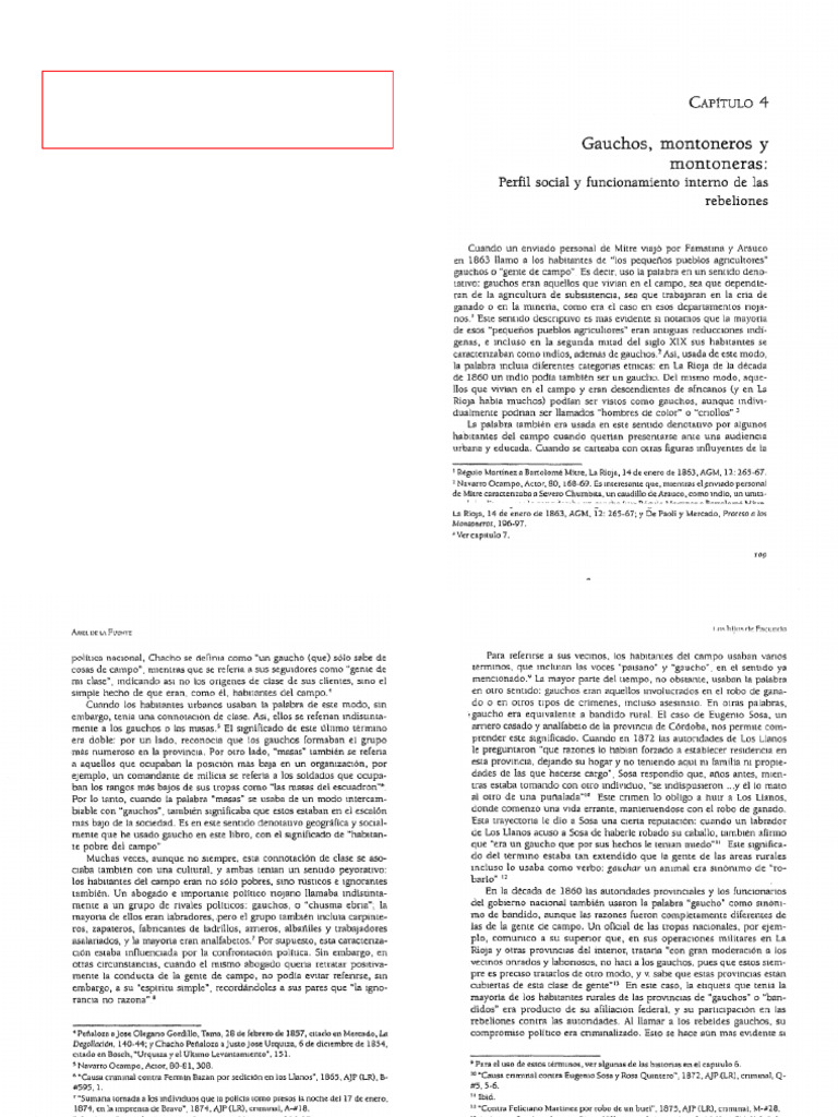 Fuente Ariel de La - Los Hijos de Facundo Cap. 4 | PDF