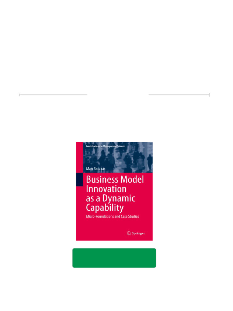 Instant ebooks textbook Business Model Innovation as a Dynamic ... Instant ebooks textbook Business Model Innovation as a Dynamic ...