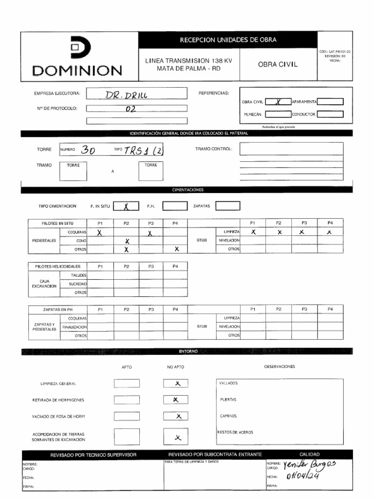 Reporte de Calidad | PDF