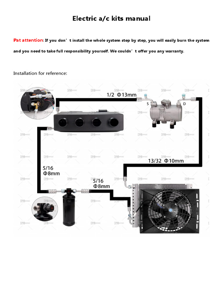 Ac Kits Instruction(New) | PDF