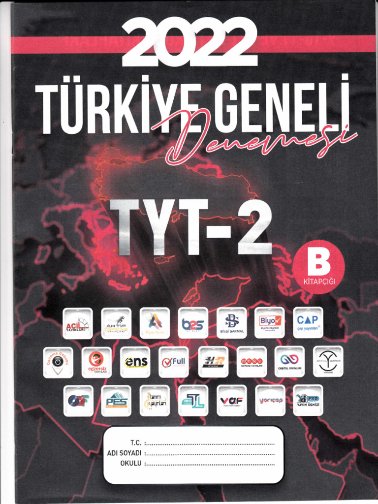 İşler Türki̇ye Geneli̇ Tyt-2 | PDF