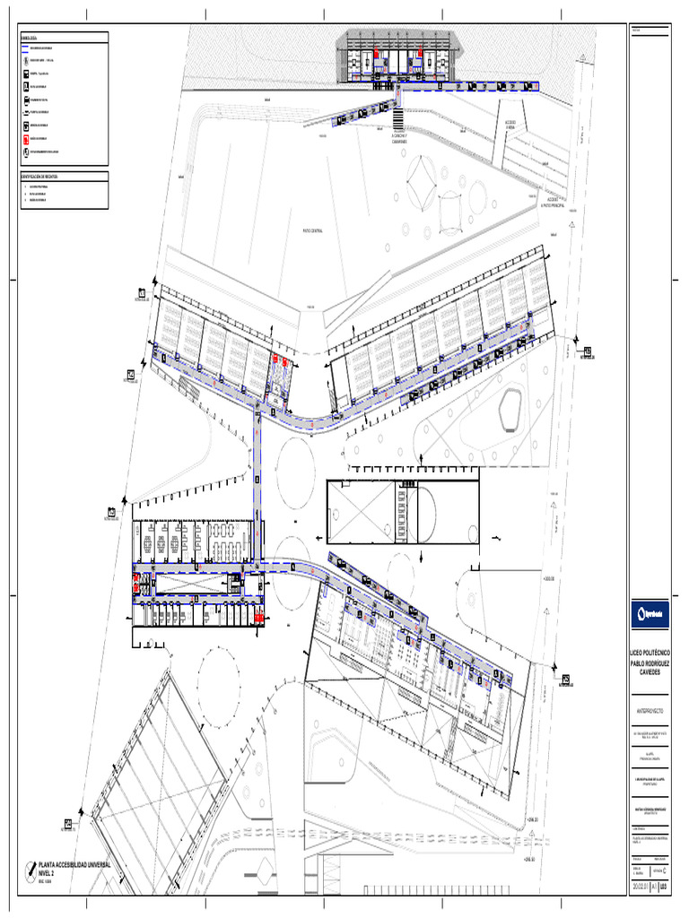 15.3. Plano Accesibilidad Universal PL ACC UN 2 - Va | PDF