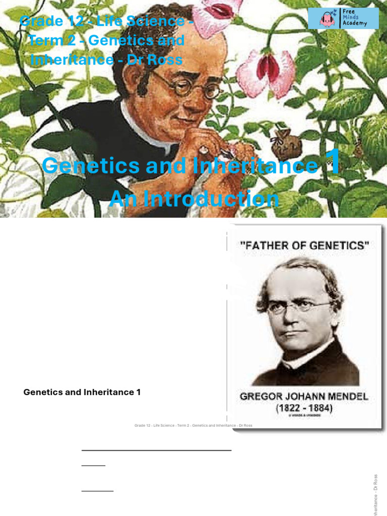 Lesson 1 - Term 2 - Genetics 1 | PDF | Dominance (Genetics) | Language ...