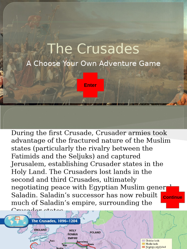 The Crusades Game | PDF
