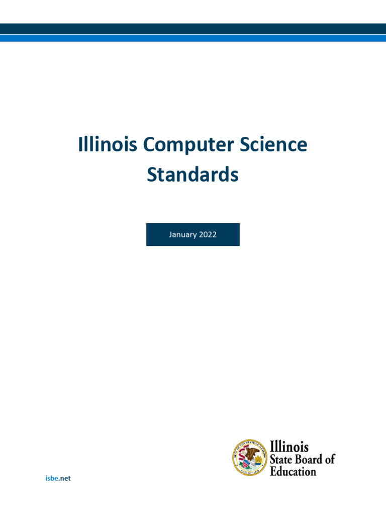 Illinois Computer Science Standards | PDF