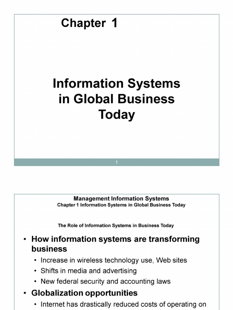 Microsoft PowerPoint - Misy - ch01 - (Compatibility Mode) | PDF