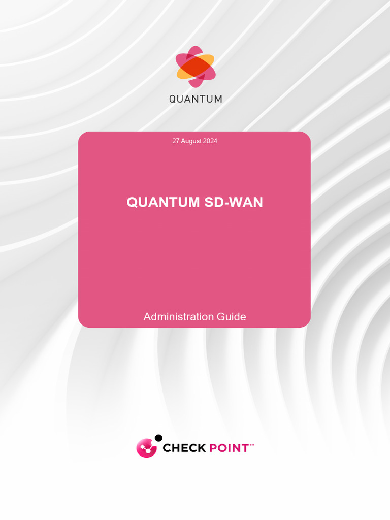 CP Quantum SD WAN AdminGuide | PDF