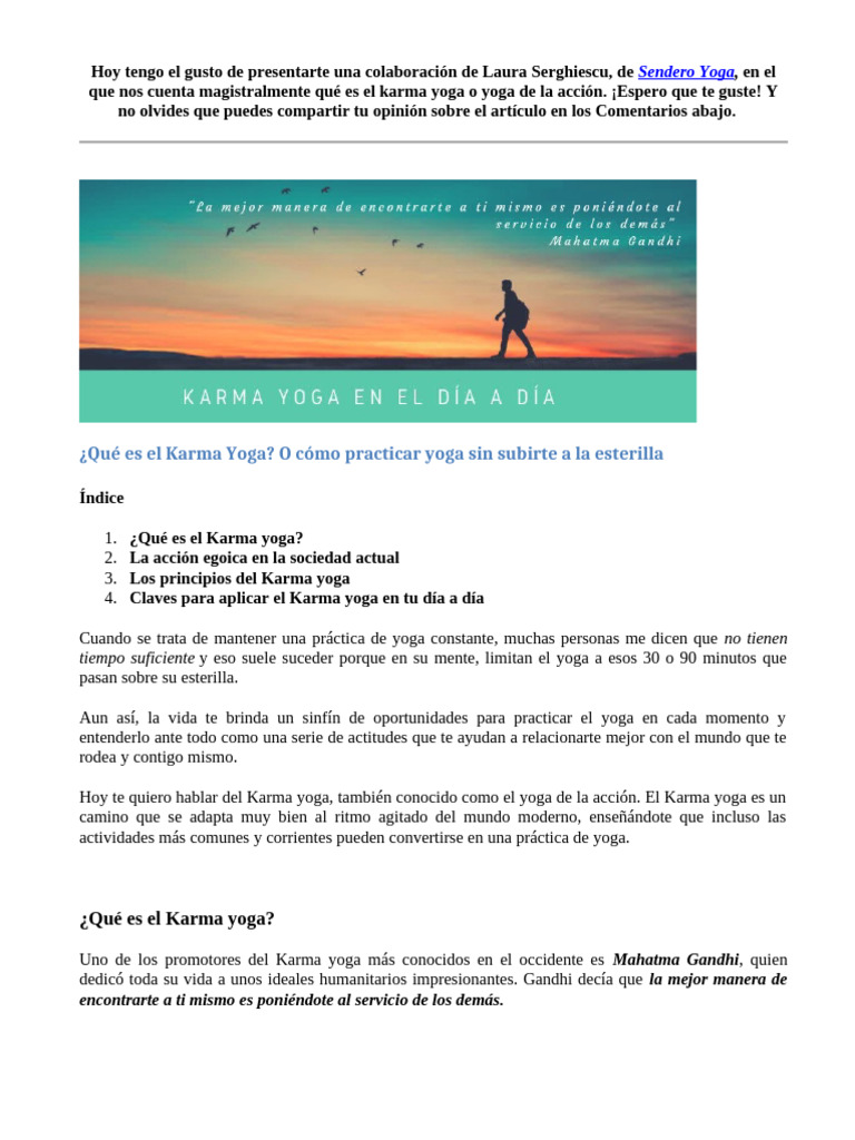 El Karma | PDF | Karma | Relaciones personales, crianza y desarrollo ...