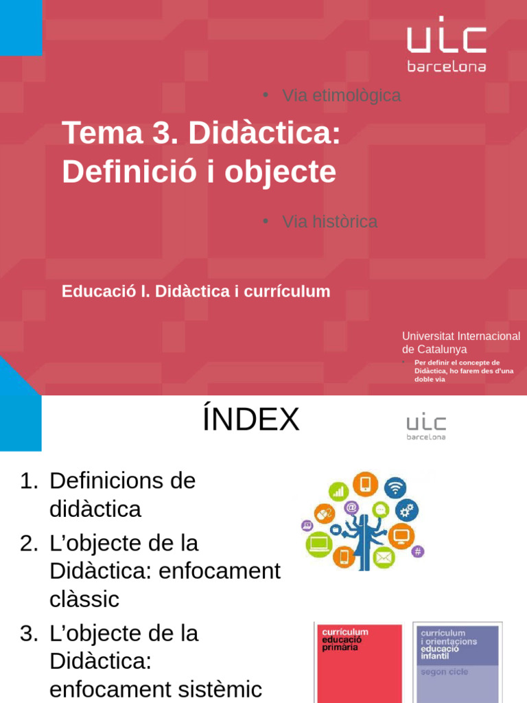 Tema 3 - DidÃ Ctica | PDF