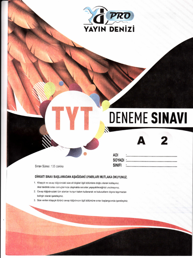 Yayin Deni̇zi̇ Tyt-2 Pro | PDF