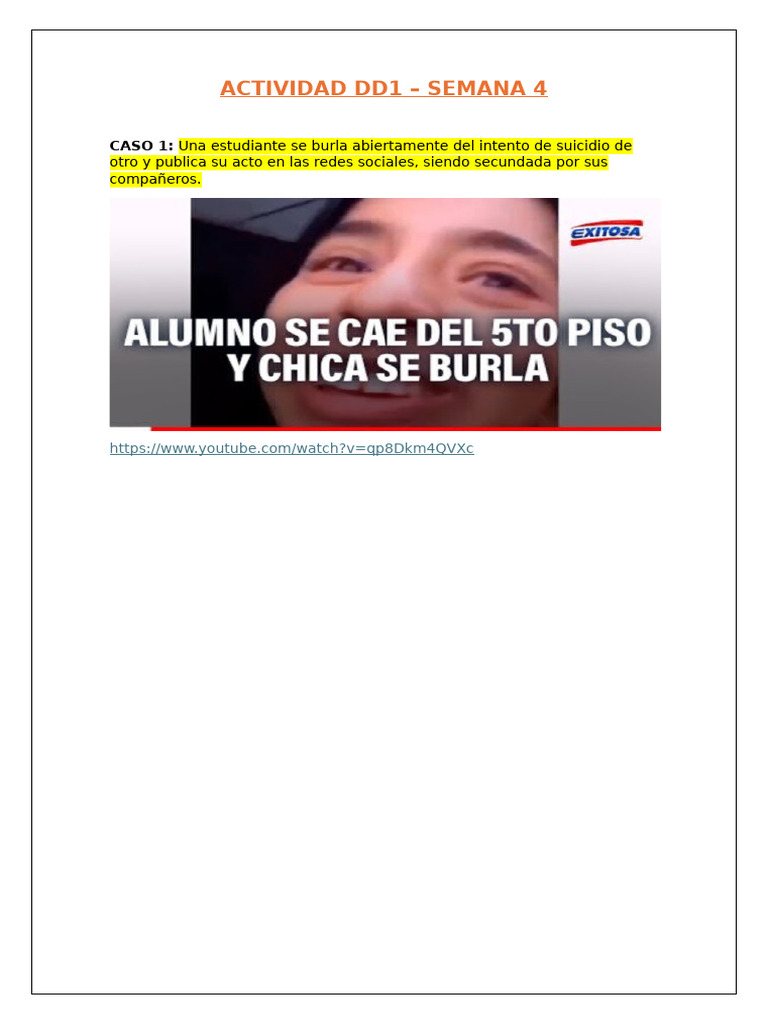 Actividad DD1 (Semana 4) | PDF
