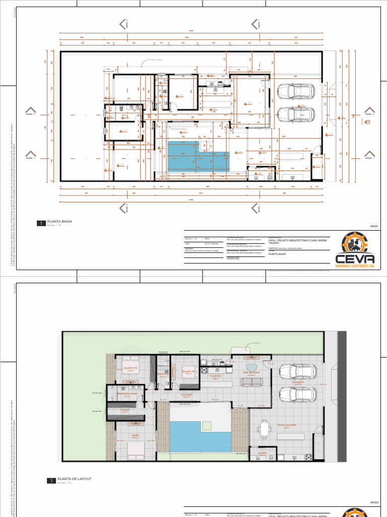 Ceva-Pro-Arq-Casa Jardim Valério | PDF