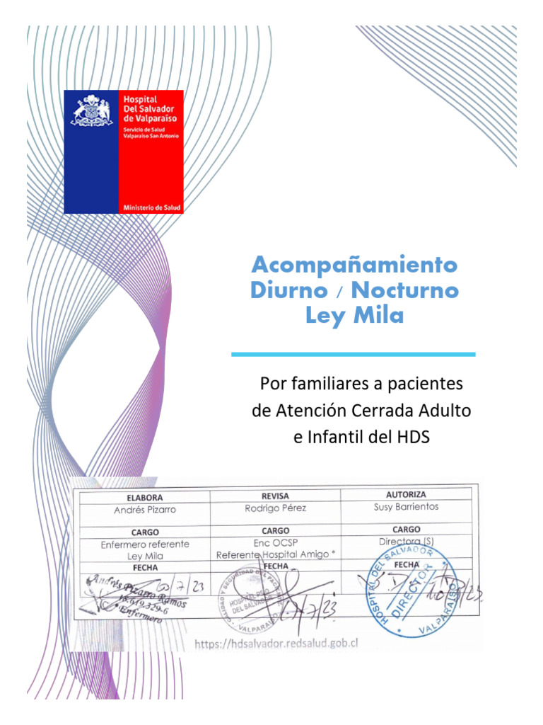 Protocolo Ley Mila Version | PDF