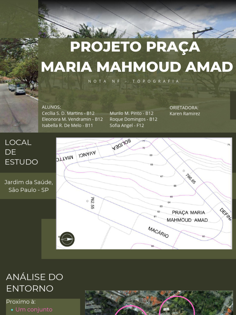 Projeto Praça - Ceci | PDF