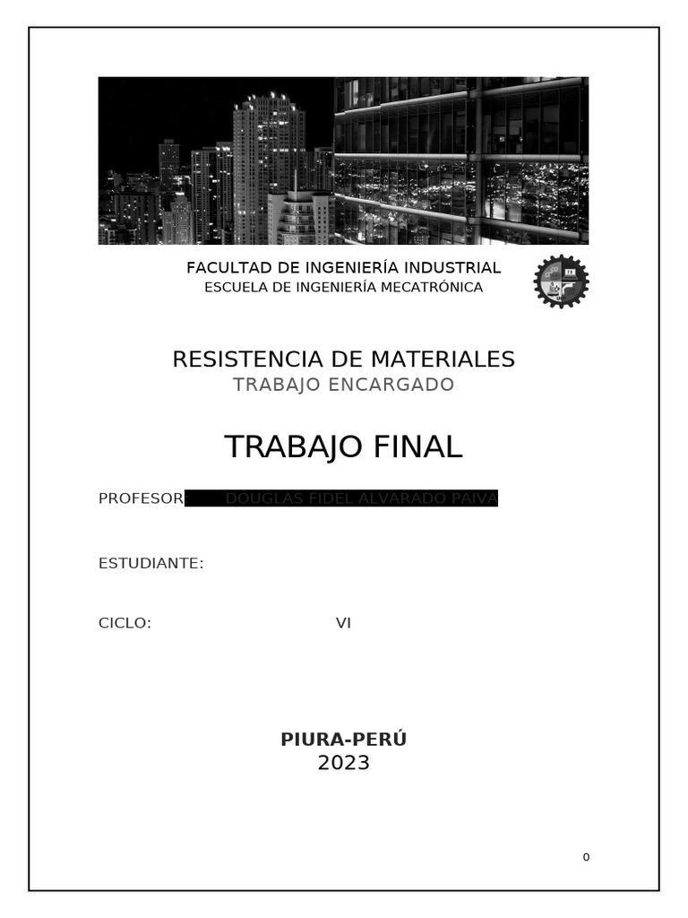 Tarea Resistencia Materiales | PDF