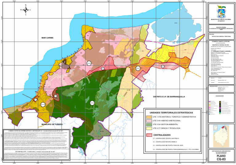 CG-03. ESTRUCTURA GENERAL TERRITORIA (UTEs) | PDF