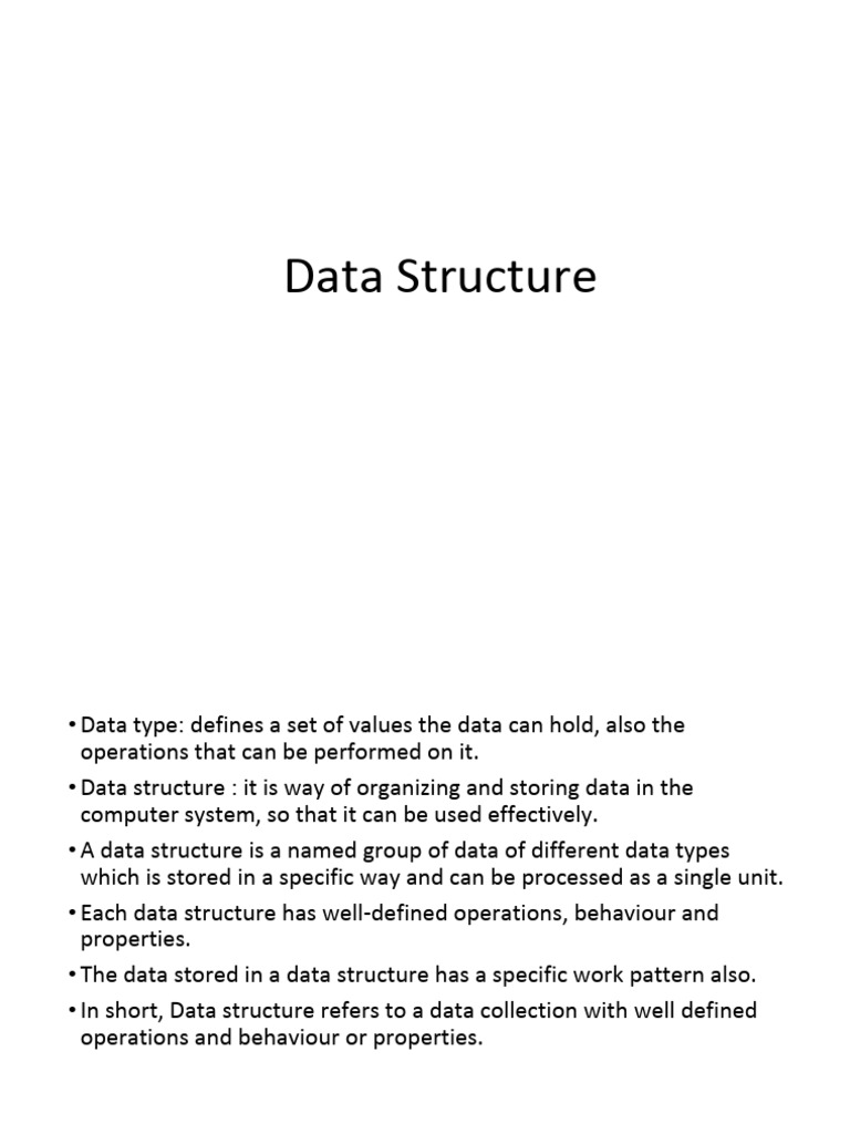 Data Structure - Stack | PDF