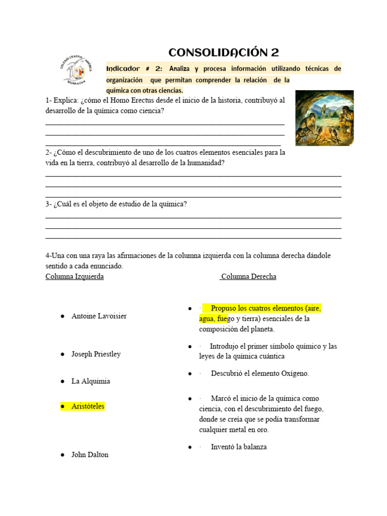 Consolidación #2 - Ind 2 - IIIB | PDF