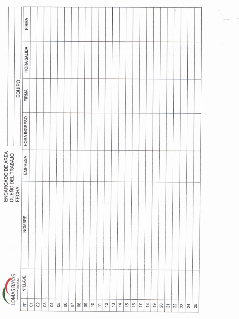 Control Bloqueo | PDF