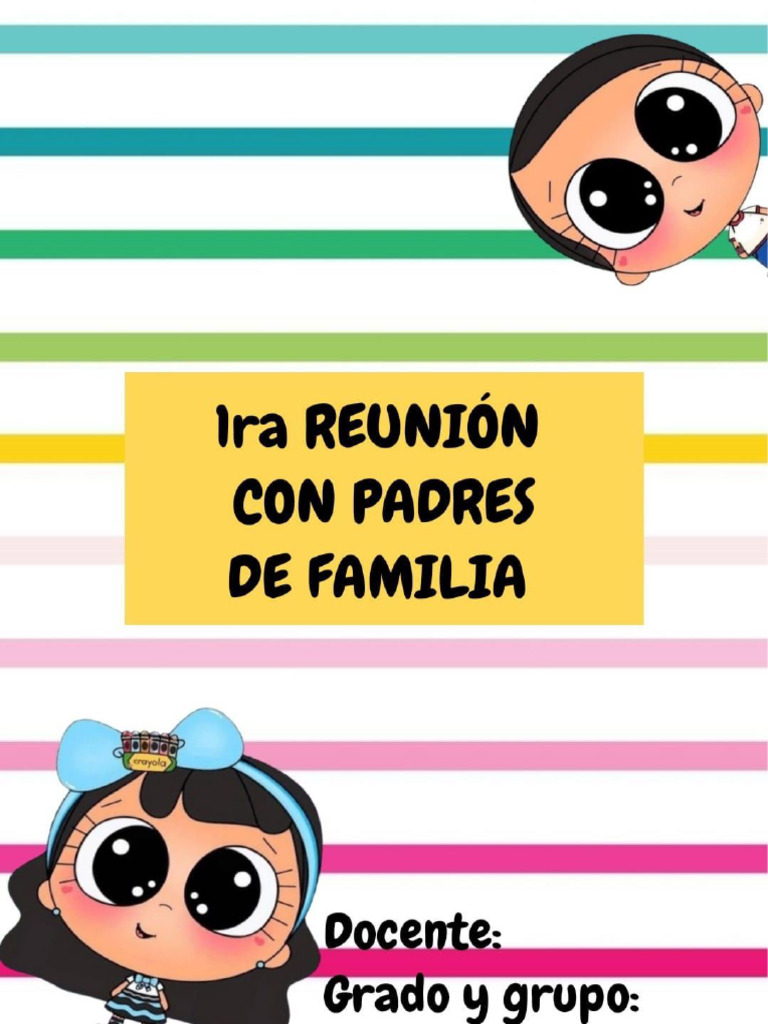 1ra Reunión Con Padres de Familia | PDF
