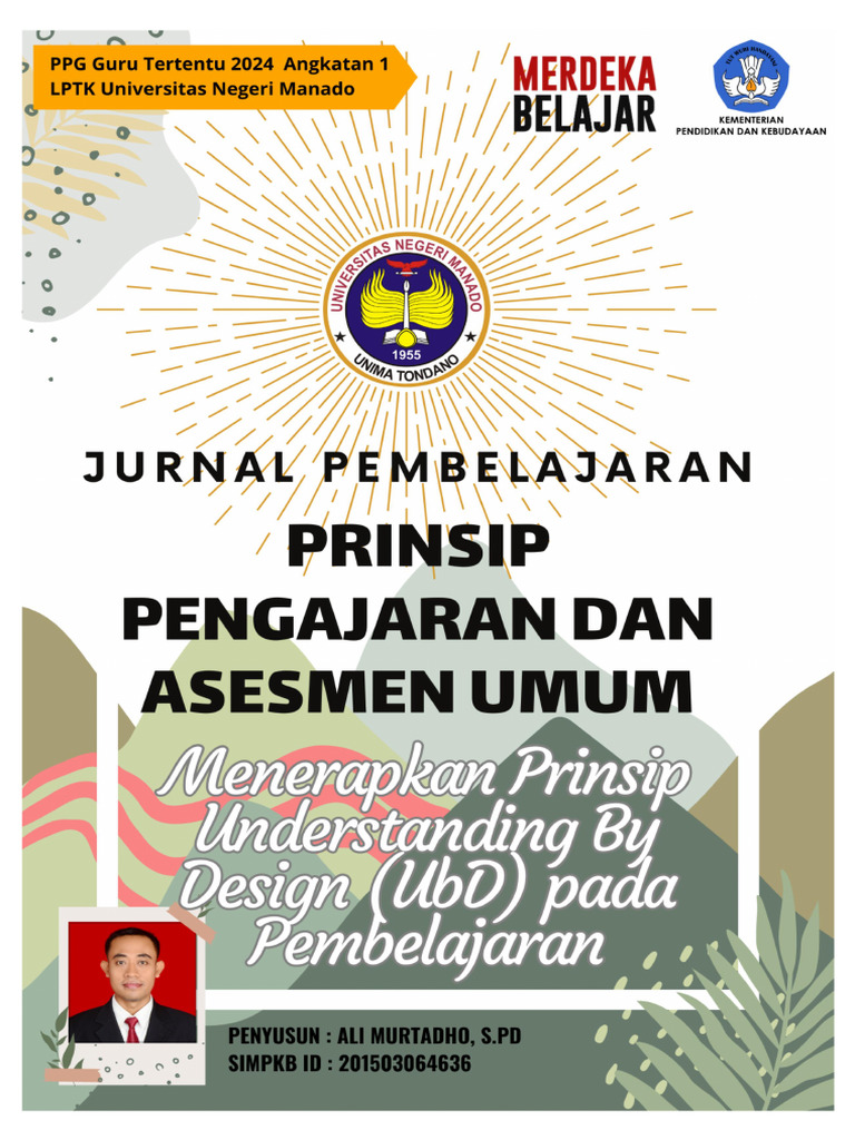 Modul 1 Jurnal Pembelajaran PPA - PPG 2024 (P.Ali) FIX PMM | PDF