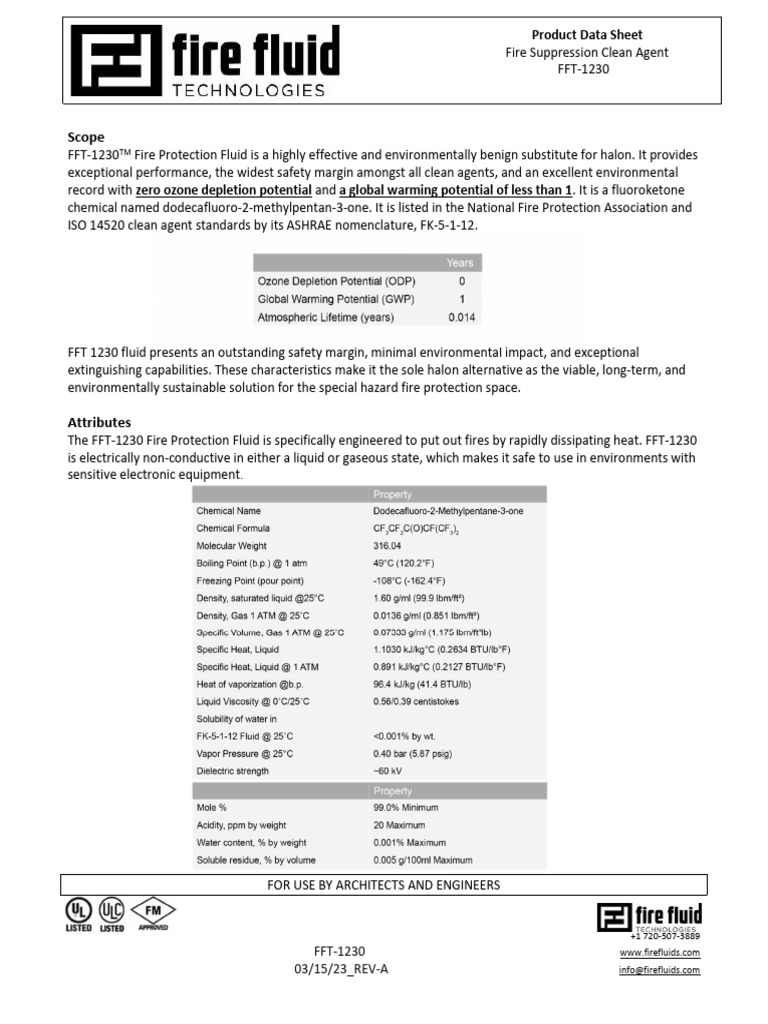 FFT-1230-Hoja de Datos Producto | PDF