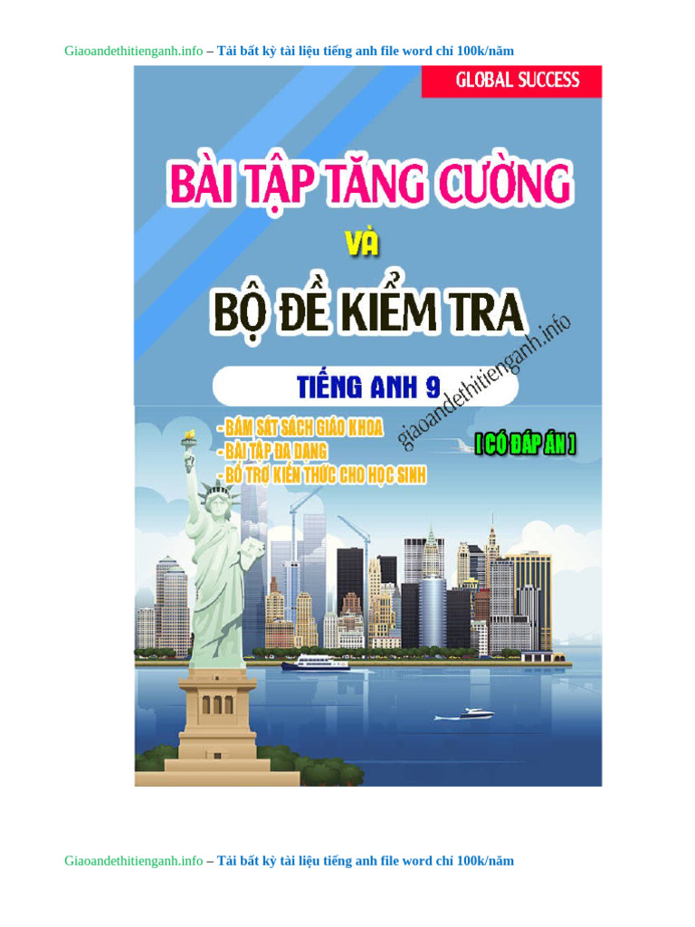 Bài Tập Tăng Cường-đề Kiểm Tra Ta9 Global Giaoandethitienganh.info | PDF