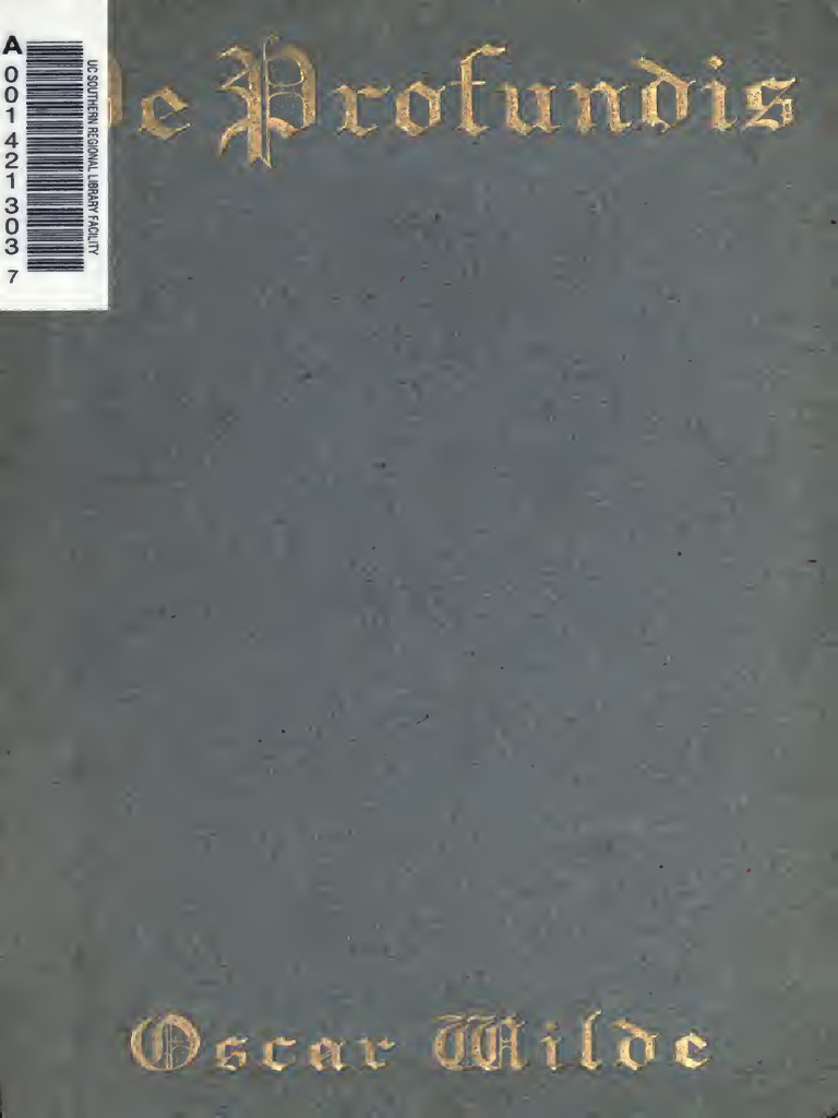 De Profundis | PDF