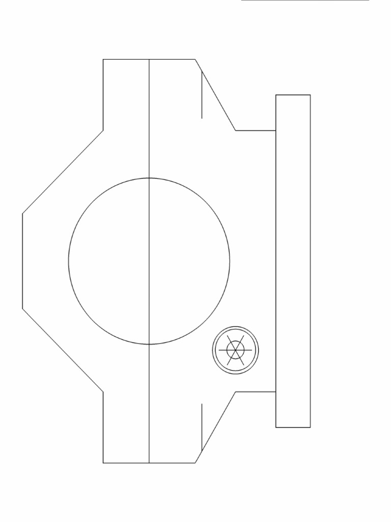 Router Housing Template | PDF