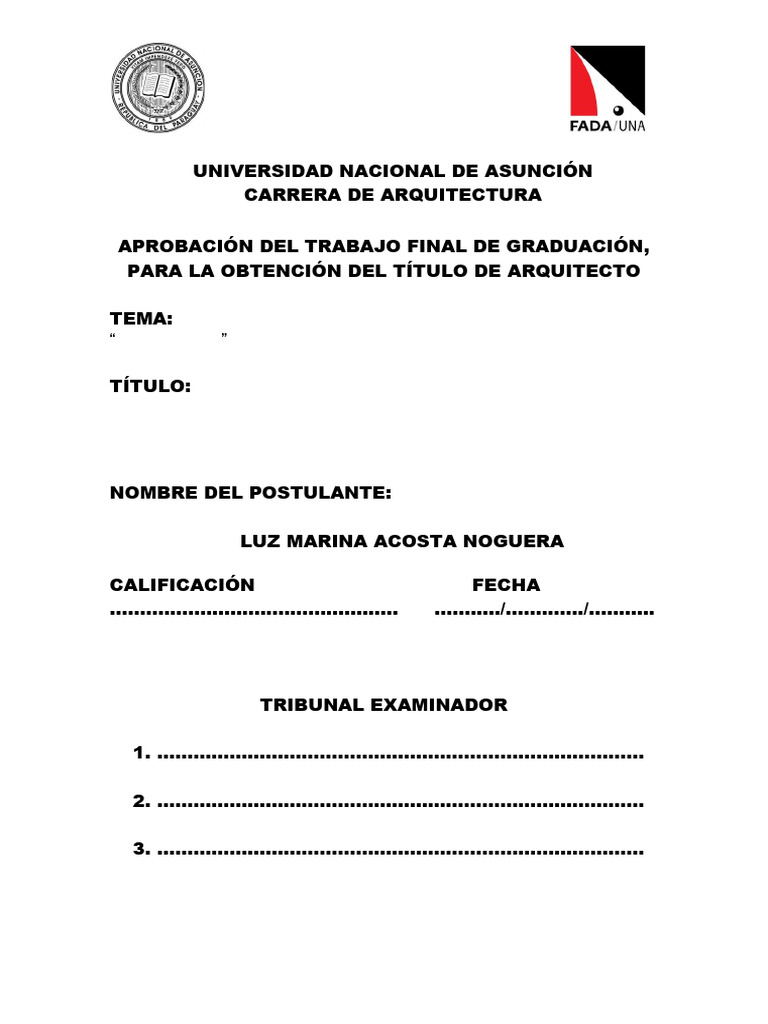 TFG-I - Lilu&Ada (Tecno&Hábitat) | PDF