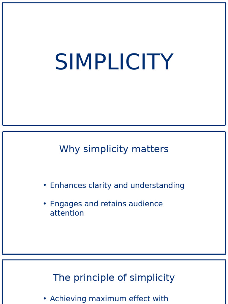 Simplicity - Manav Sharma | PDF