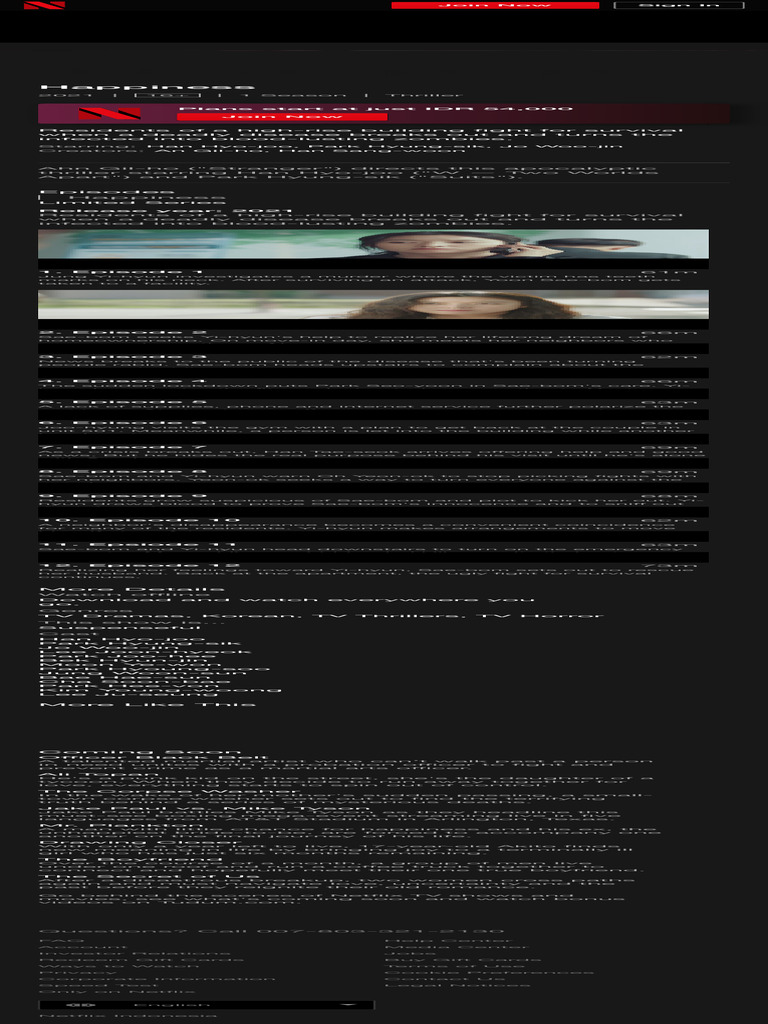 Watch Happiness Netflix | PDF