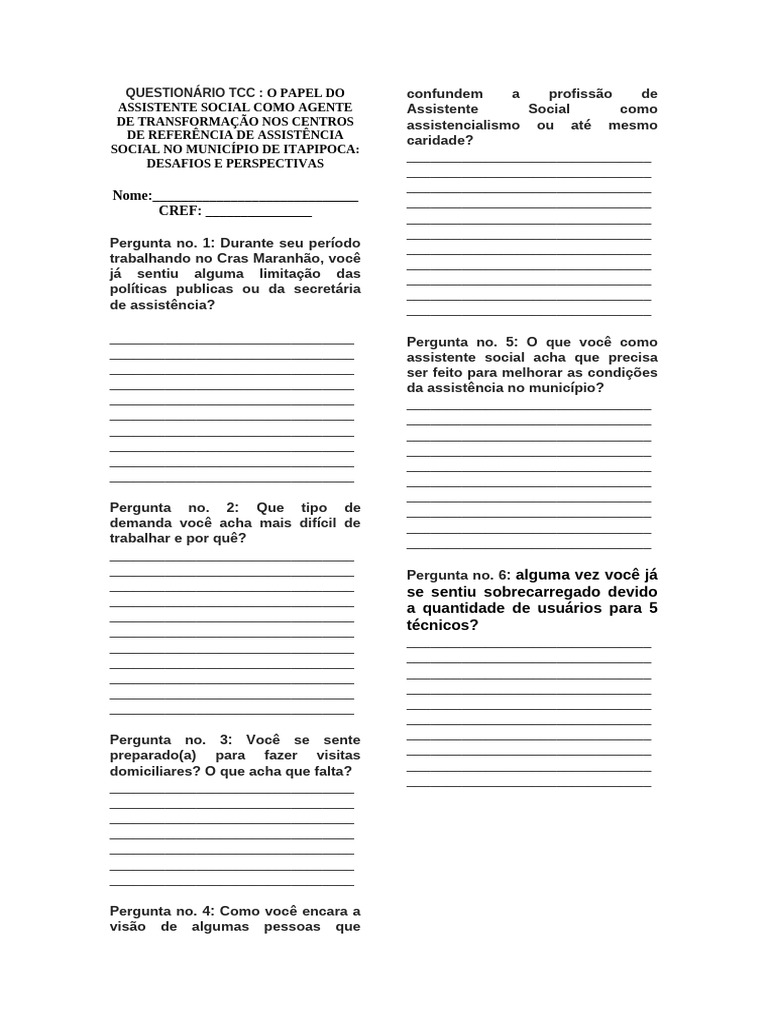 QUESTION RIO TCC PDF