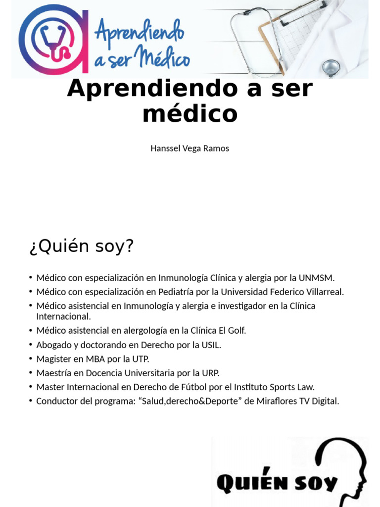 Aprendiendo A Ser Médico | PDF