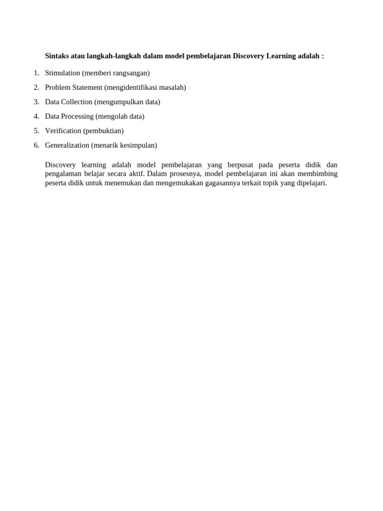 Sintaks Atau Langkah DL | PDF